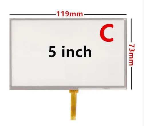 Сенсорная панель 5 inch C style