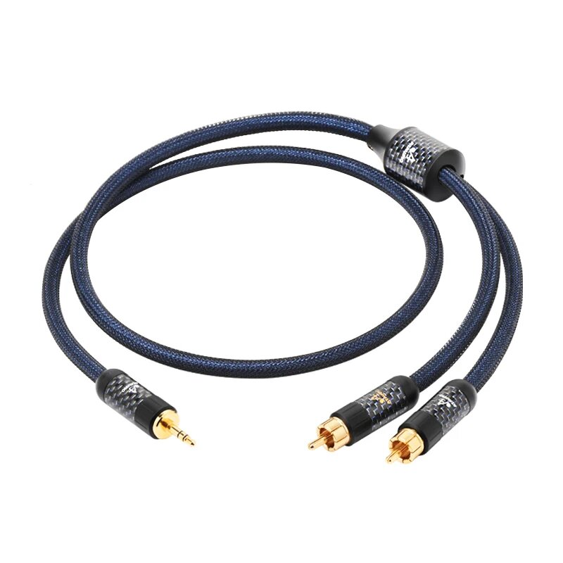 ATAUDIO аудиокабель 3.5 мм - 2RCA, 0.75 м