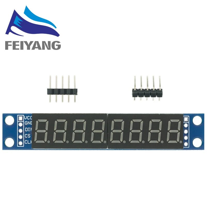 SONGXIN LIGHT Цифровой светодиодный дисплей TM1637 4 бита красный MAX7219 8bit