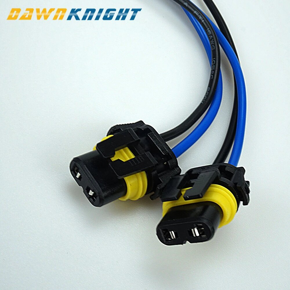 2 шт. 9005 9006 автомобильная вилка для фар, разъем для противотуманных фар Hb3, Hb3 Hb4 Female plug