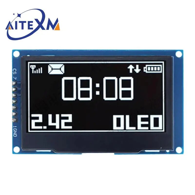 OLED-дисплей 2,42 дюйма AITEXM ROBOT