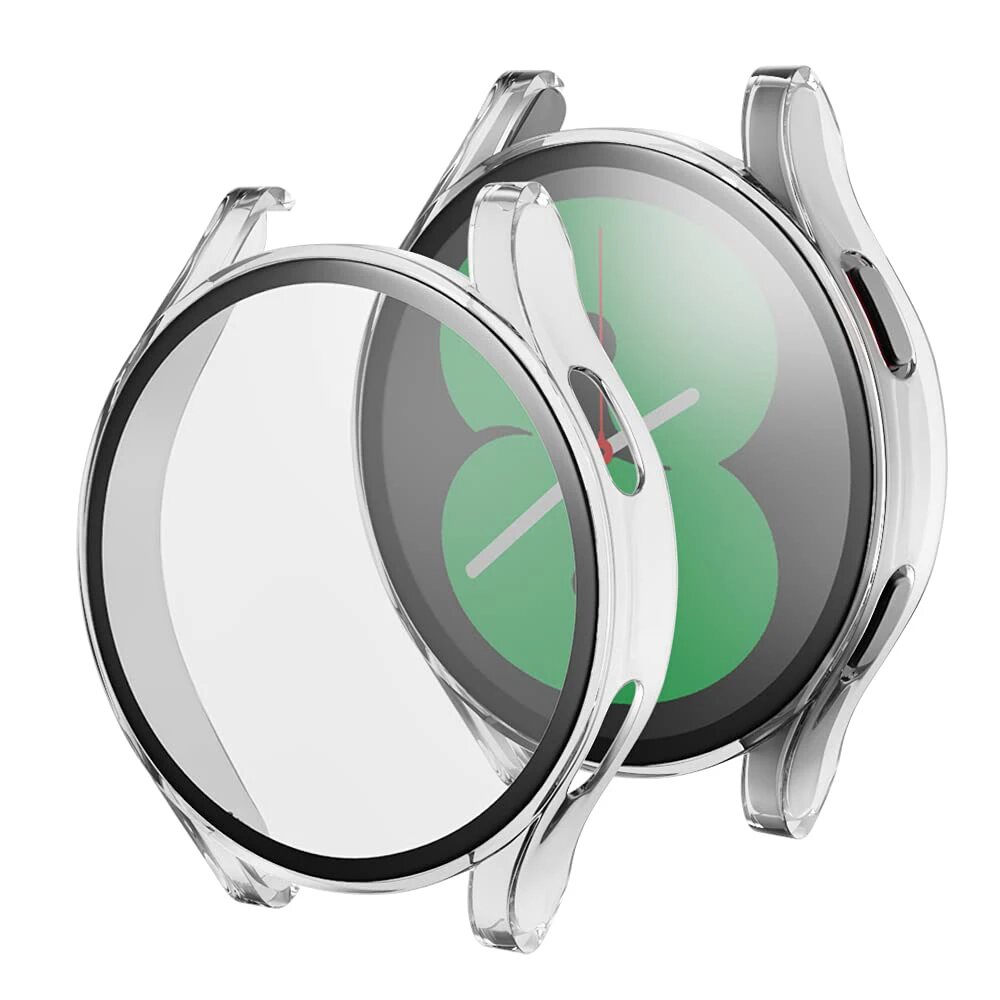Чехол Clear для Samsung Galaxy Watch 4 40mm (Зеленый)