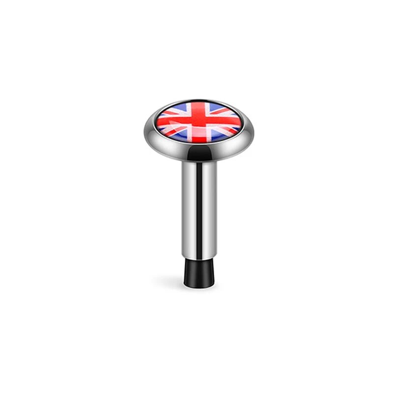 Кнопка дверного замка Union Jack, металл, Color Name: A