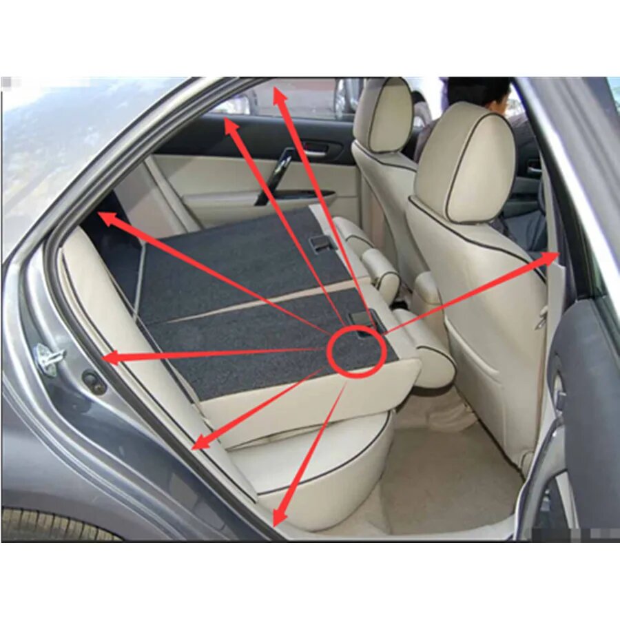 Резиновое уплотнение кузова автомобиля, швы GJ6A-68-911 912 для Mazda 6 2002-2008 GG
