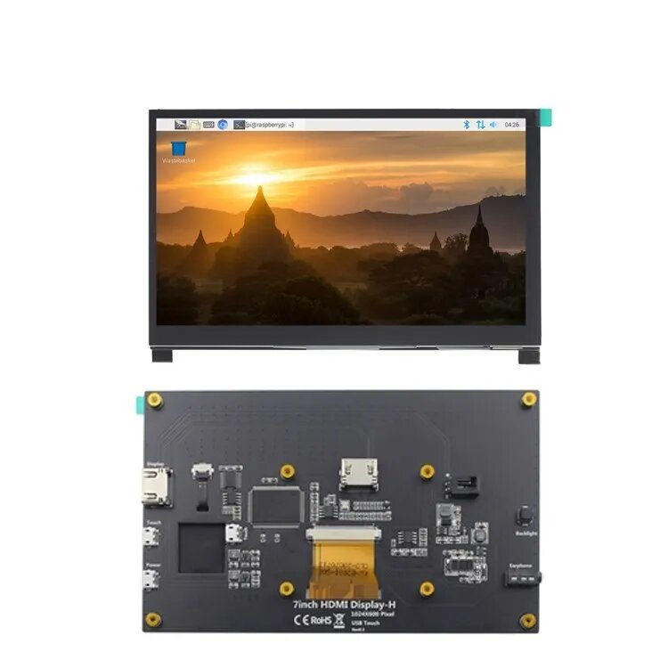 7-дюймовый ЖК-дисплей для Raspberry Pi, Цвет: 7 inch screen