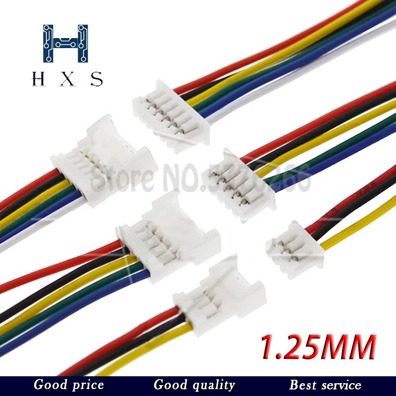 4Pin JST 1.25mm кабель 40см