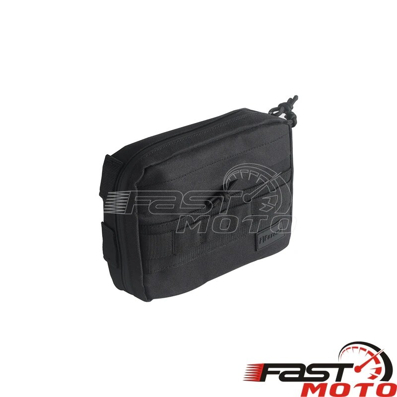 Сумки с передними ручками для руля, дорожная сумка для Harley Softail Dyna Sportster FXBB, сумка на руль для мотоцикла, футбола, бара Black