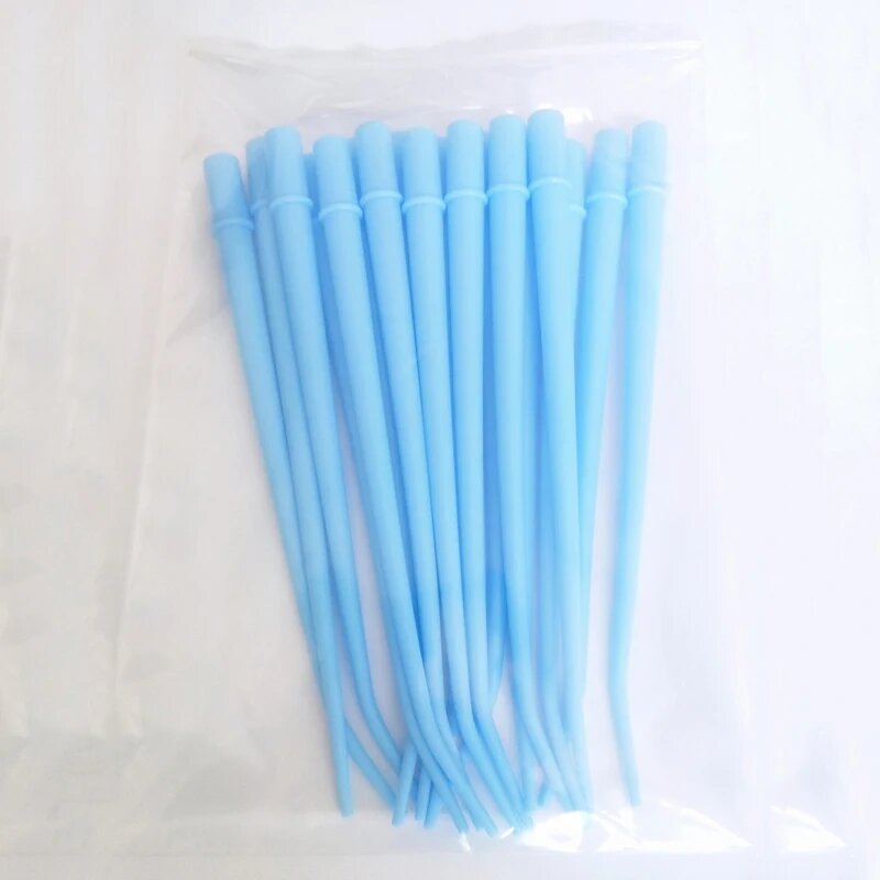Одноразовые всасывающие наконечники SmileKit, Blue