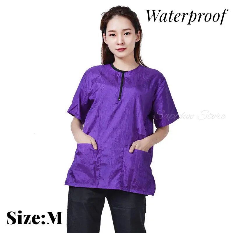 Водонепроницаемая куртка для грумера, Purple, M