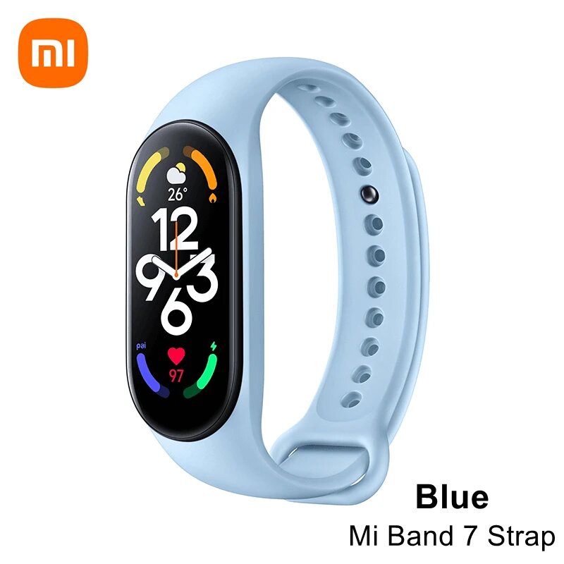 Оригинальный Xiaomi цветной ремешок для Xiaomi Mi Smart Band 7 NFC