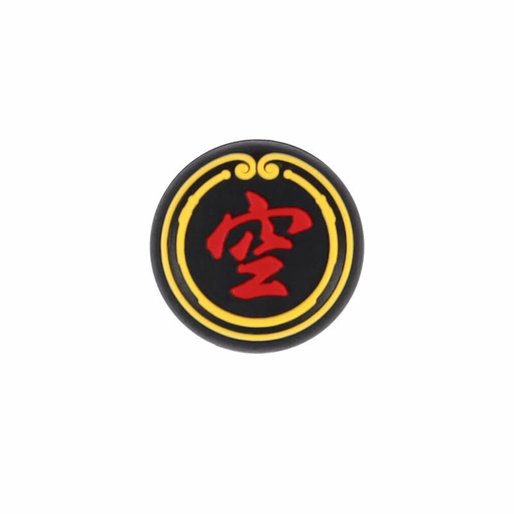 Чехол для джойстика беспроводного игрового контроллера с печатью китайских иероглифов, Колпачки захвата большого пальца, Силиконовый чехол