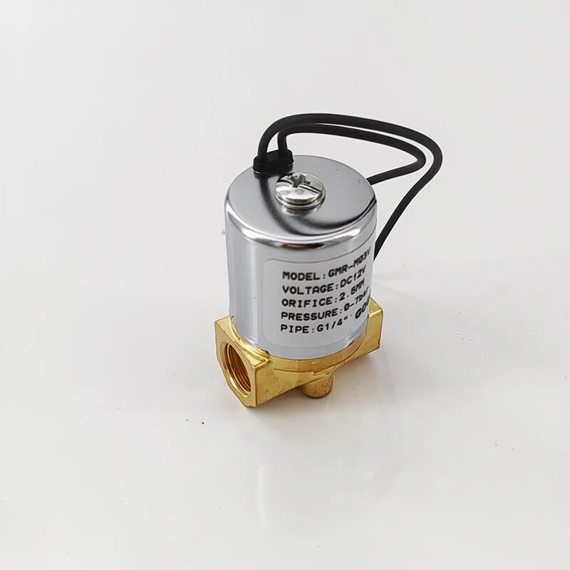 Электромагнитный клапан GMR-M03V, 1/4", DC12V