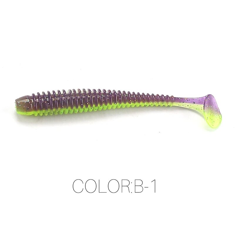 Рыболовная приманка Impact Ring Shad, 80mm, B-1, 10шт