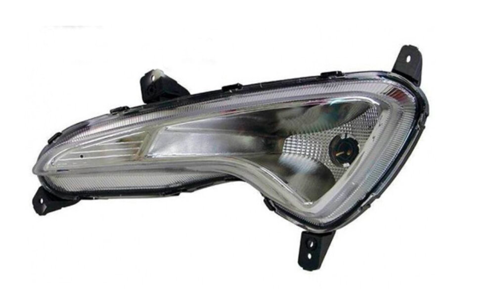 Фара противотуманная HYUNDAI SOLARIS/Солярис 2014-2017 левая с ДХО (аналог)