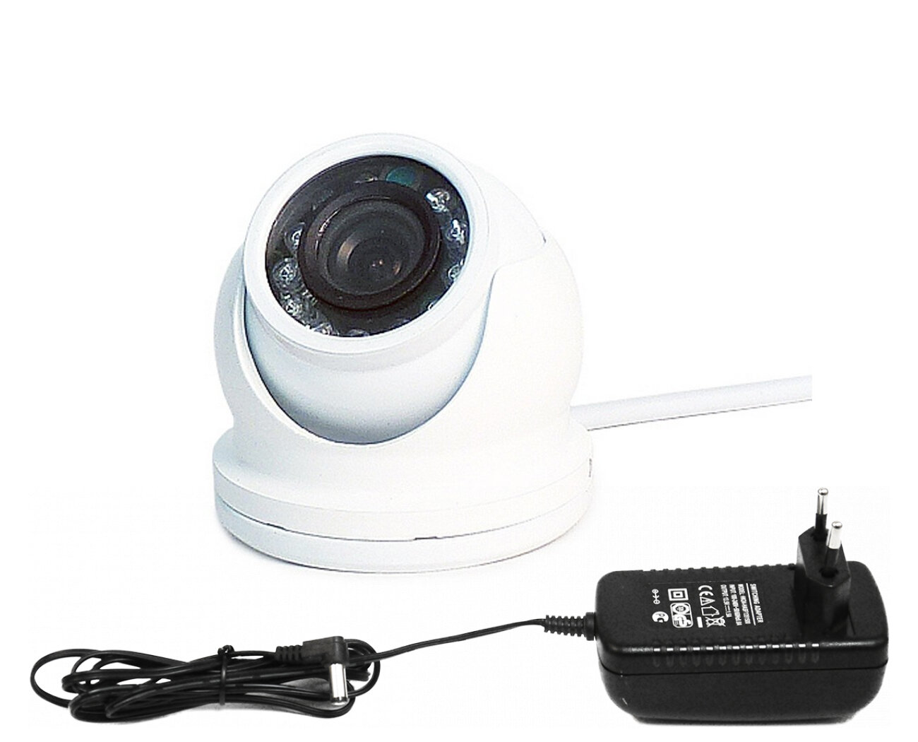 Проводная купольная камера KDM 6413-G - купольная камера, купольная камера с подсветкой, камера купольная внутренняя