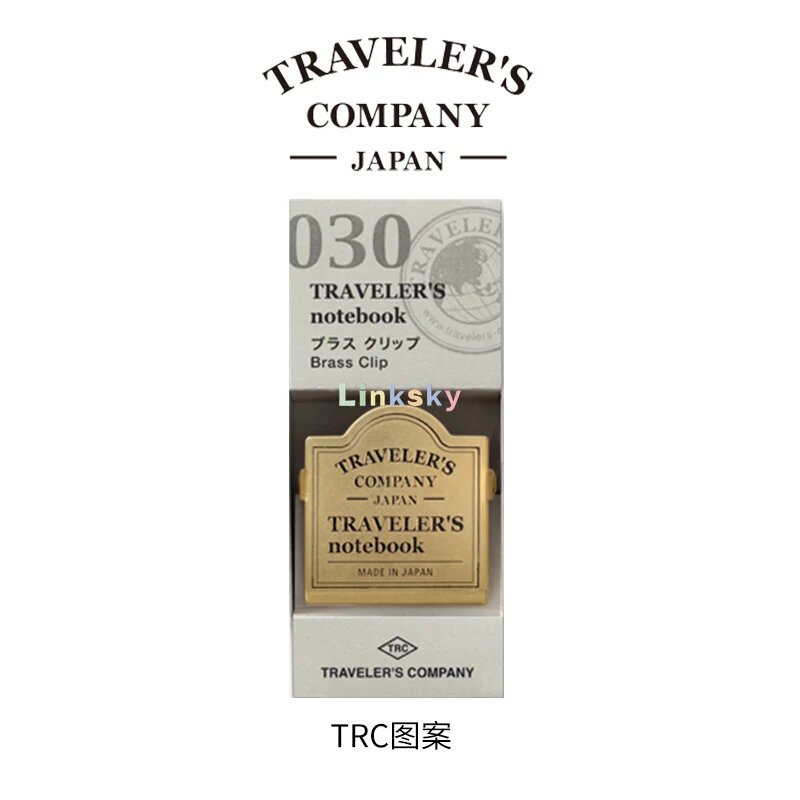 Midori Traveler's Company Блокнот с латунным зажимом TRC 43089006