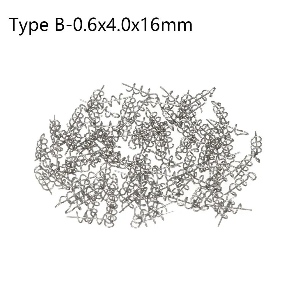 100 шт. рыболовные булавки Type B-0.6x4.0x16mm, серебристые