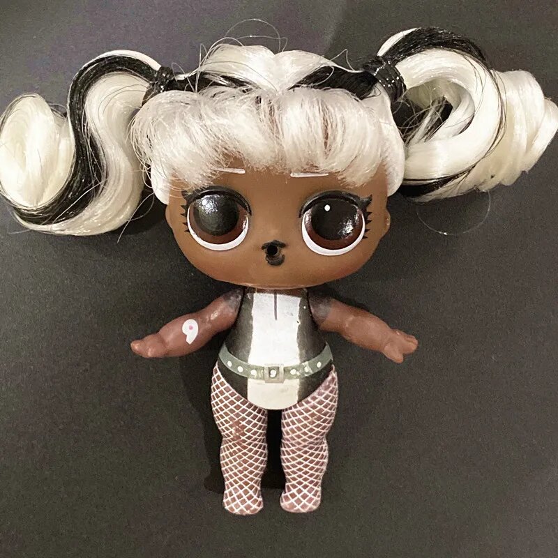 Куклы Бхадди меняющие цвет 8 см 1 white hair doll