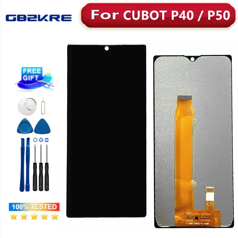 Дисплей Cubot P50 6.2" в сборе с инструментами