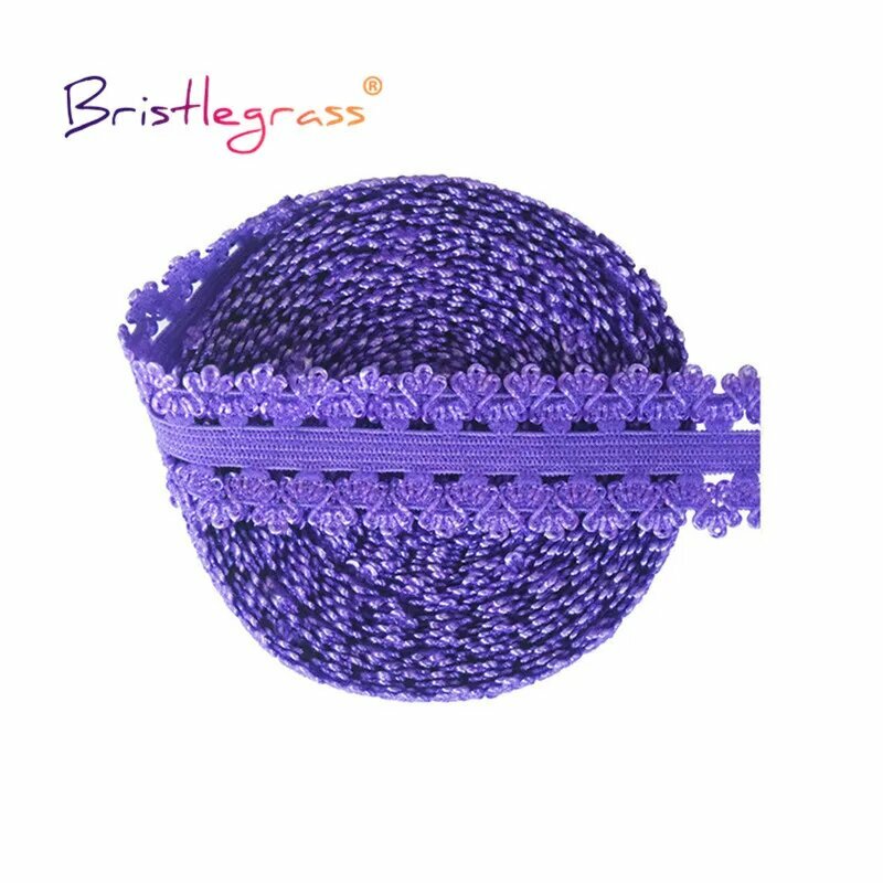 BRISTLEGRASS ленточка пико 3/4", 20мм, 2/5/10 ярдов Сиреневый, Purple, 5 Yards