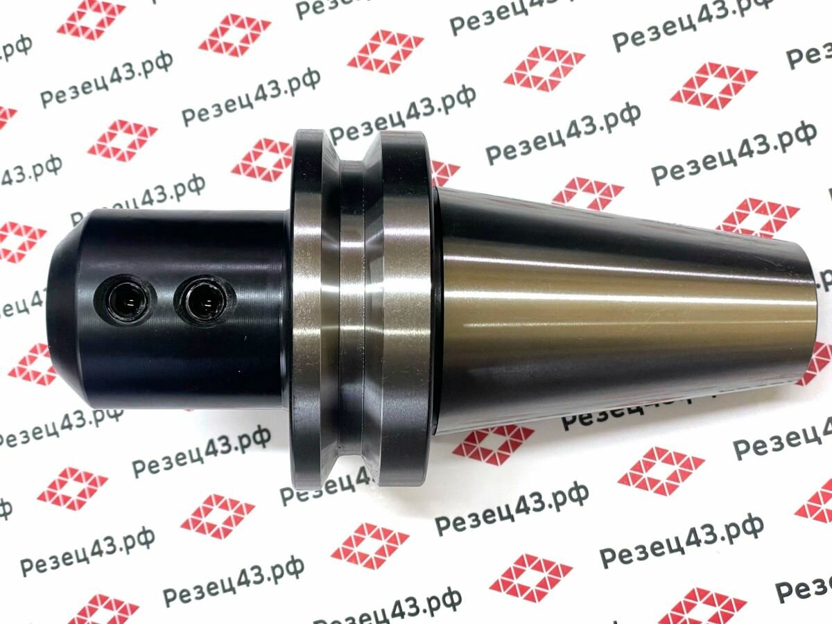 Оправка с конусом BT50 (ISO 50, 7:24) для инструмента с боковым зажимом Weldon 25, вылет 105 (BT50-SLA25-105)