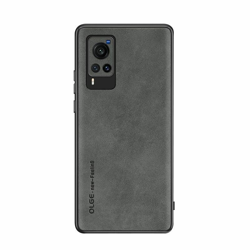 Роскошный кожаный чехол для смартфона VIVO X60(на Виво Х60) защитный чехол