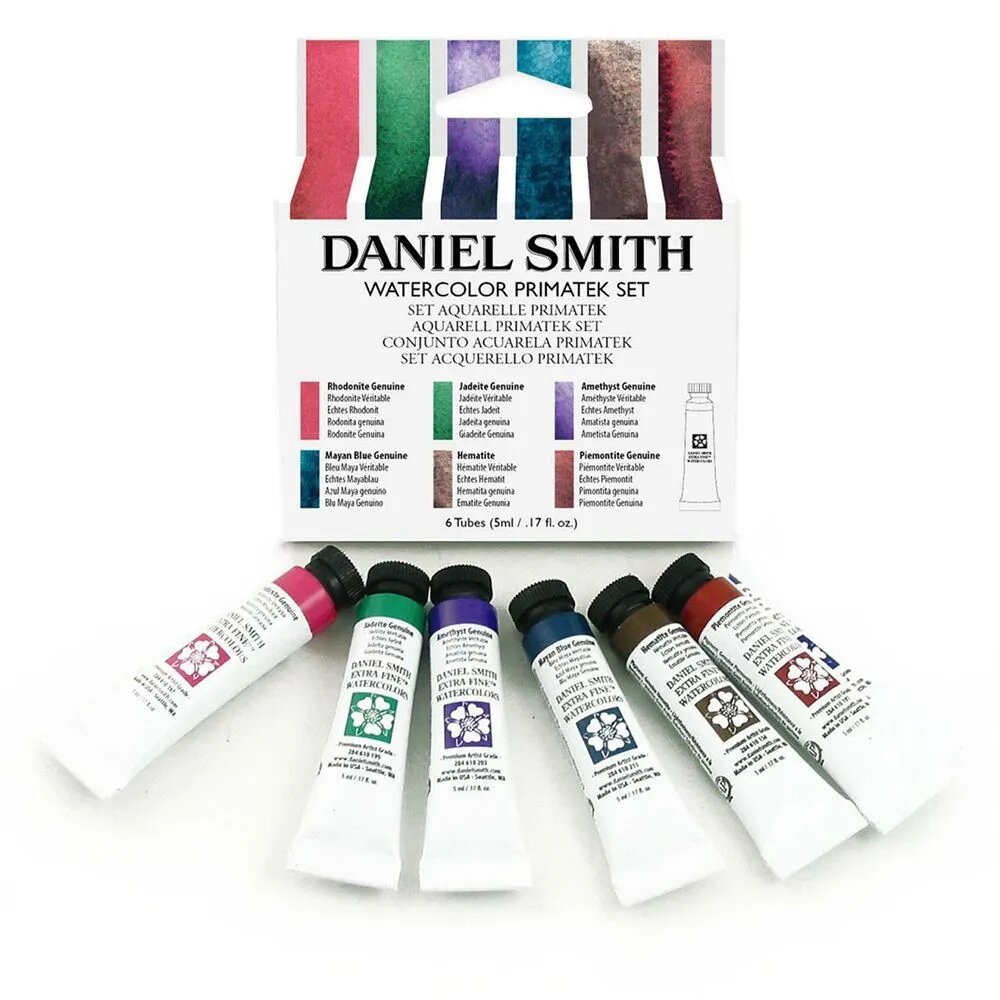 Daniel Smith Краски акварельные 6 шт, 5 мл.