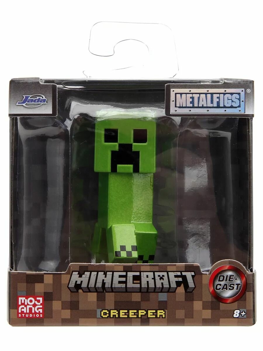 Игрушка фигурка Jada Toys Minecraft Nano Metalfigs CREEPER