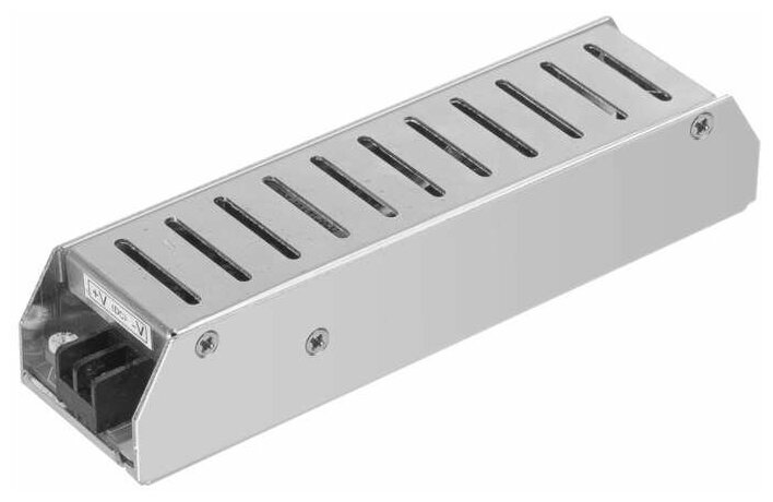 Блок питания для светодиодной ленты 60Вт 5А 12В IP20 BSPS метал. JazzWay 3329327A