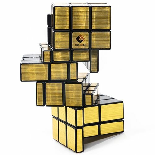 Головоломка Зеркальная Башня Cubetwist Mirror Tower 3 / Головоломка для подарка / Золотой