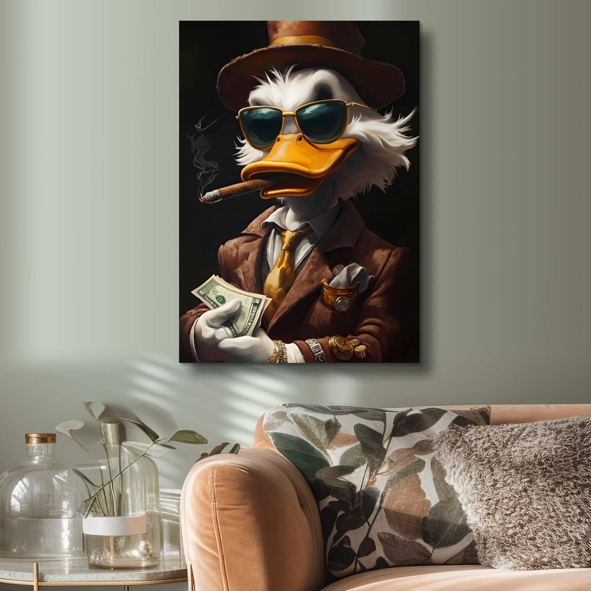 Картина на стену "Дон Карлеоне" 50х70см 1шт.