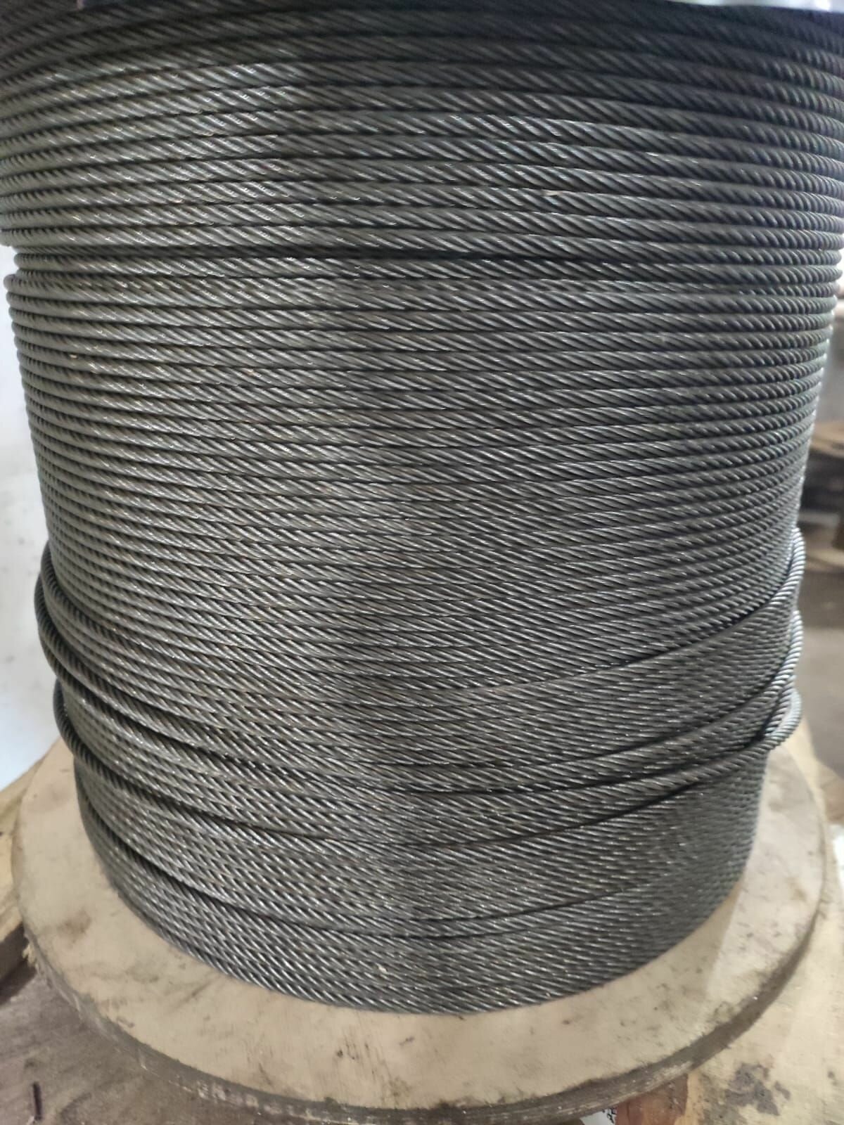 5,1 мм трос лебедки (Канат стальной 5,1 мм ГОСТ 2688-80) 30 метров