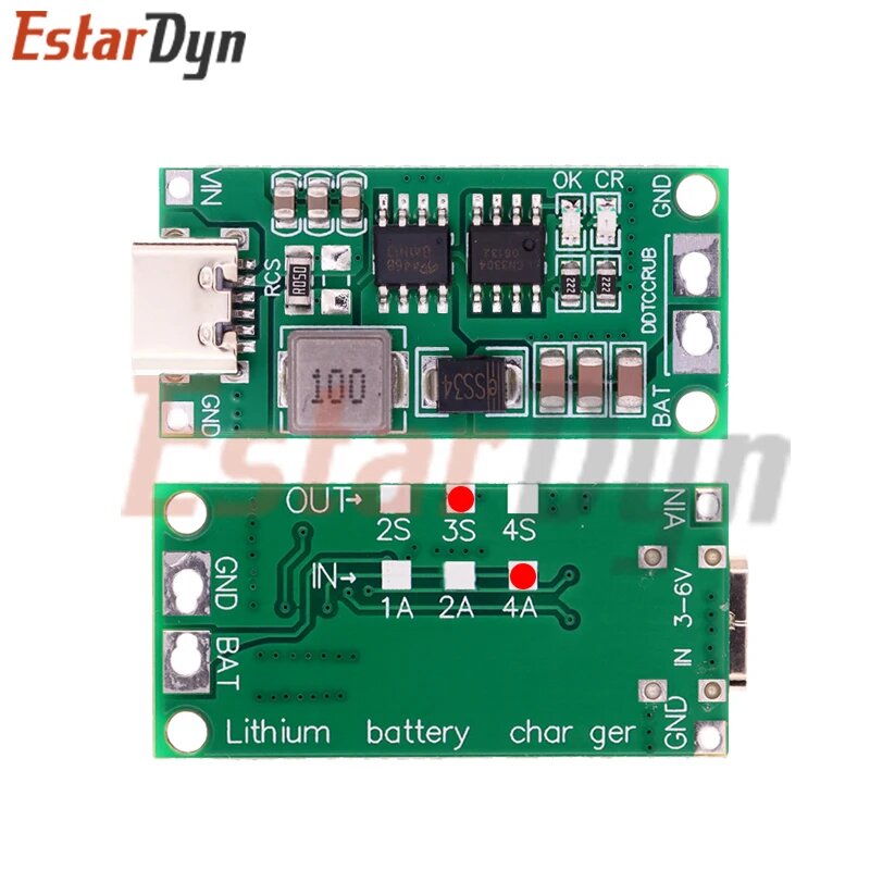 Зарядное устройство литиевых аккумуляторов Estardyn 3S 4A