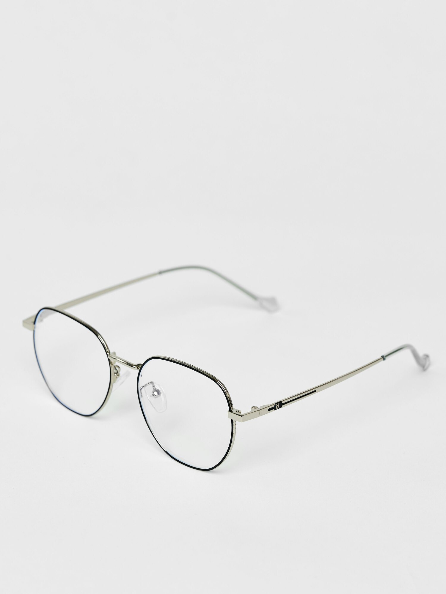 Очки компьютерные , блокирующие синий цвет, мужские, металл, пластик, антибликовые