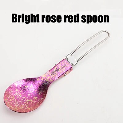 Складная ложка TiTo, розовый brightspoon