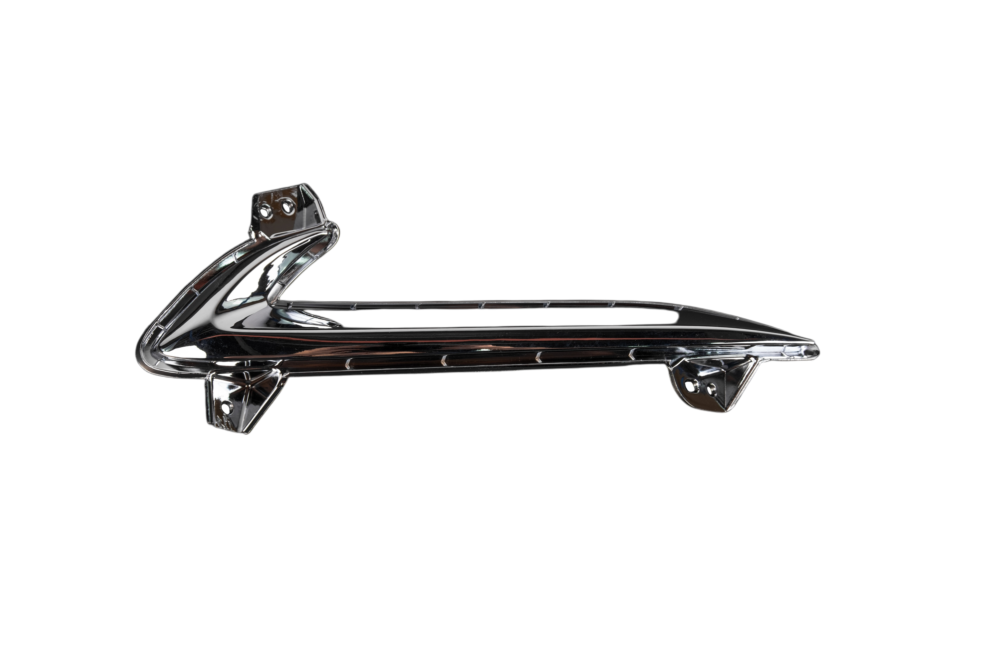 Молдинг бампера Чанган Алсвин Changan Alsvin 2018-2024 передний правый хром под дхо накладка в бампер декоративная