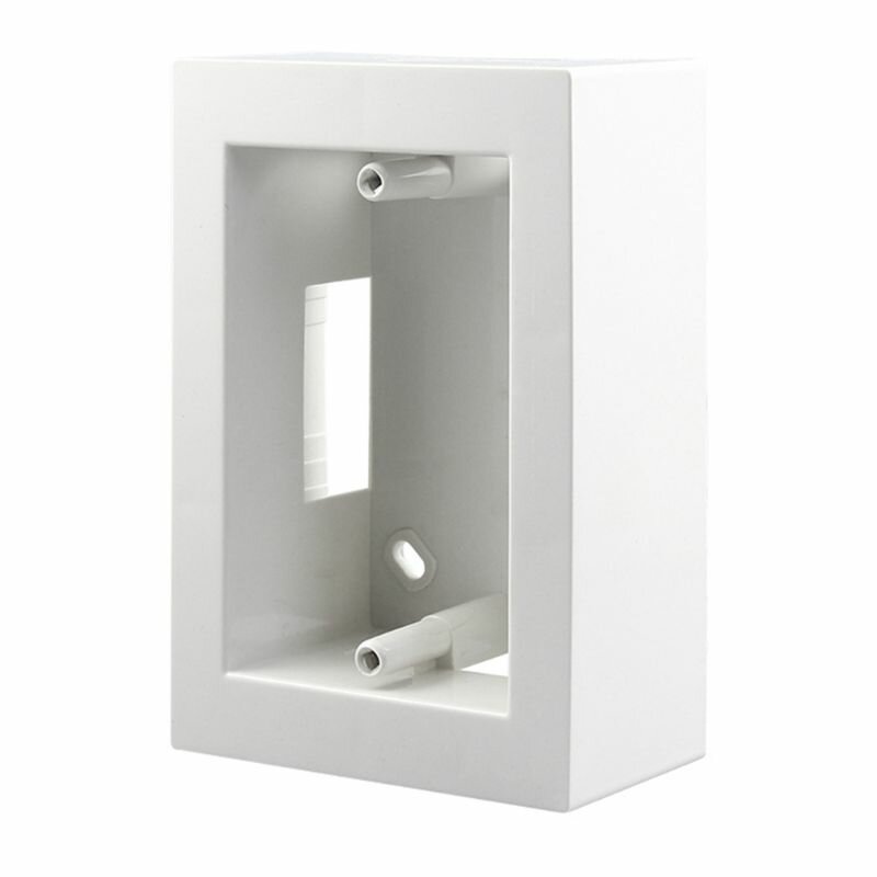 Многофункциональная электрическая распределительная коробка в стиле США, пластиковый корпус для поверхностного монтажа, простая установка домашнего использования