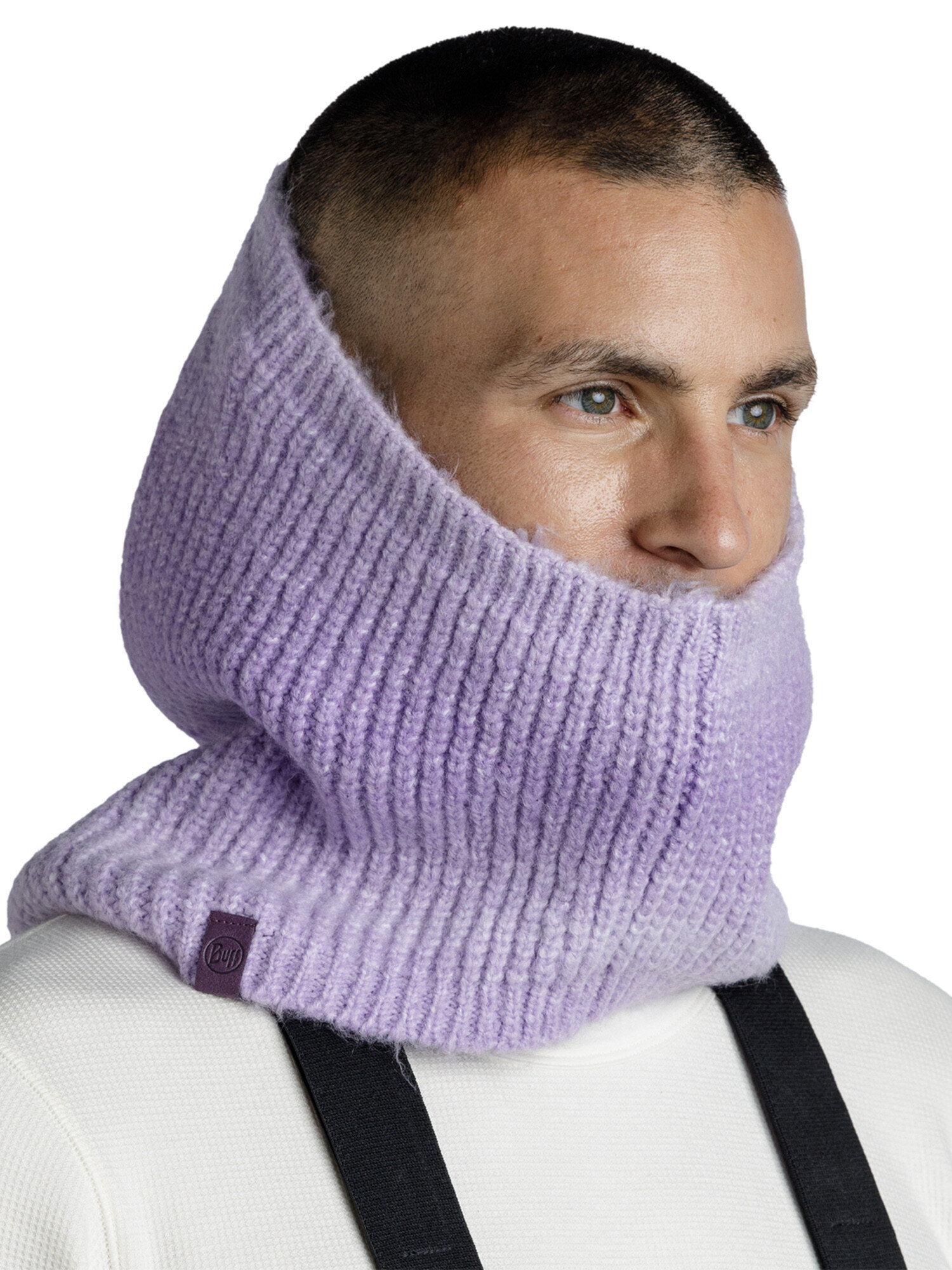 Снуд Buff Knitted neckwarmer datma для взрослых и детей, фиолетовый — фото 1