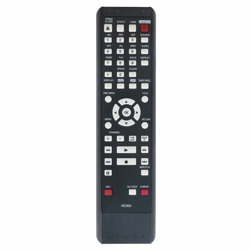 Дистанционное управление, NC003 Пульт дистанционного управления DVD-видеомагнитофона Magnavox