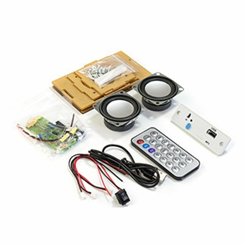Колонки, Набор для DIY Bluetooth-колонки малой мощности, практика пайки - раздельные детали, 1 комплект