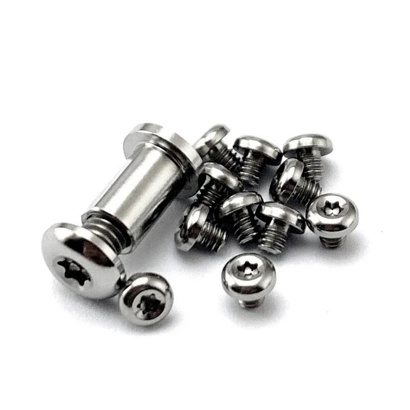 Комплект титановых гвоздей для ножа-бабочки BM 535 TYSEEK 1 set silver