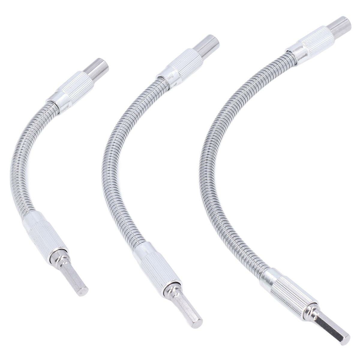 BoBa 3 шт. Гибкий удлинитель вала Универсальный держатель удлинителя сверла 1/4 дюйма Набор комплектов