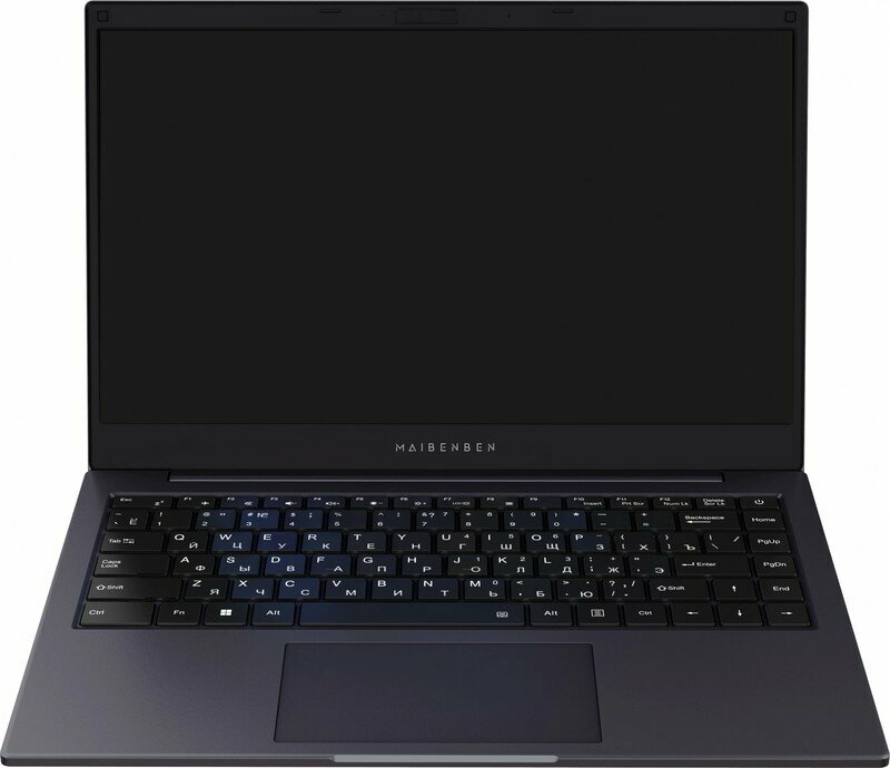 Ноутбук MAIBENBEN S14A-R545UM 14", S14A-R545UMA1SLURE0, IPS, AMD Ryzen 5 Pro 4650U 2.1ГГц, 6-ядерный, 8ГБ DDR4, 256ГБ SSD, Radeon, Linux, темно-синий
