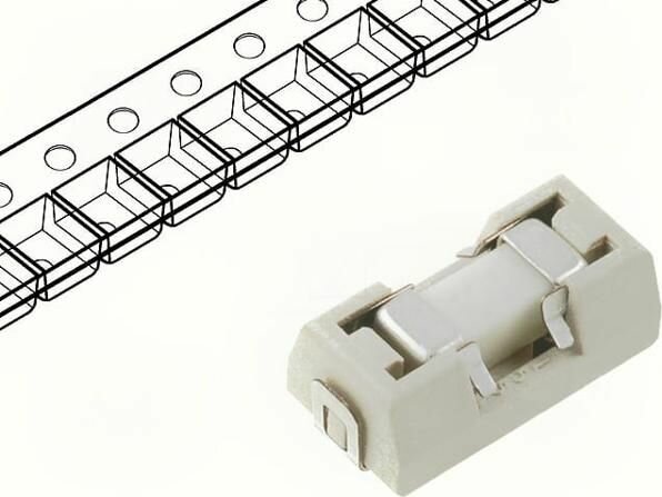 Предохранитель замедленного действия LITTELFUSE 0154005. DRT 5А, Монтаж SMD, 125В AC, 1 шт