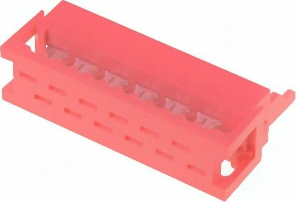 Разъем CONNFLY DS1015-01-12R6 Разъем Micro-MaTch Разъем "папа" PIN 12 IDC шлейф 1,27мм 1шт
