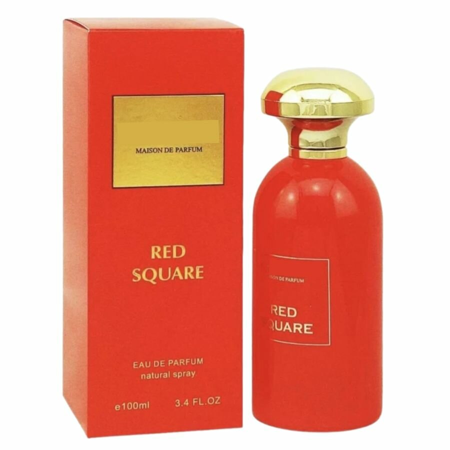 Вода парфюмерная, духи унисекс, Red Square, 100 мл