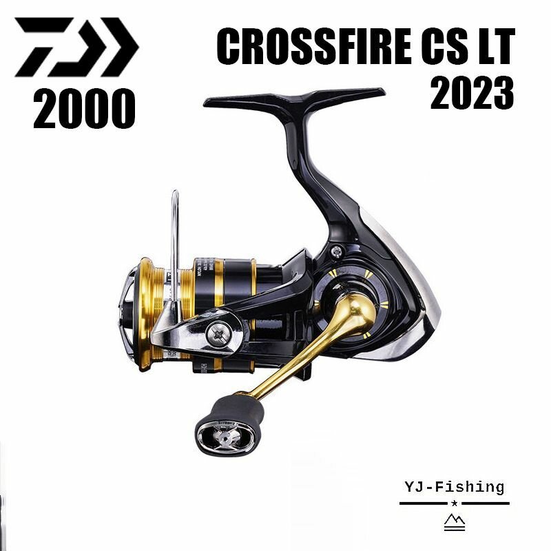 KaTywKa DAIWA 2023 CROSSFIRE 2000 ДnЯ pЫбалки - отпиЧий катушки дпЯ лобителeй cостороны профeссионалов