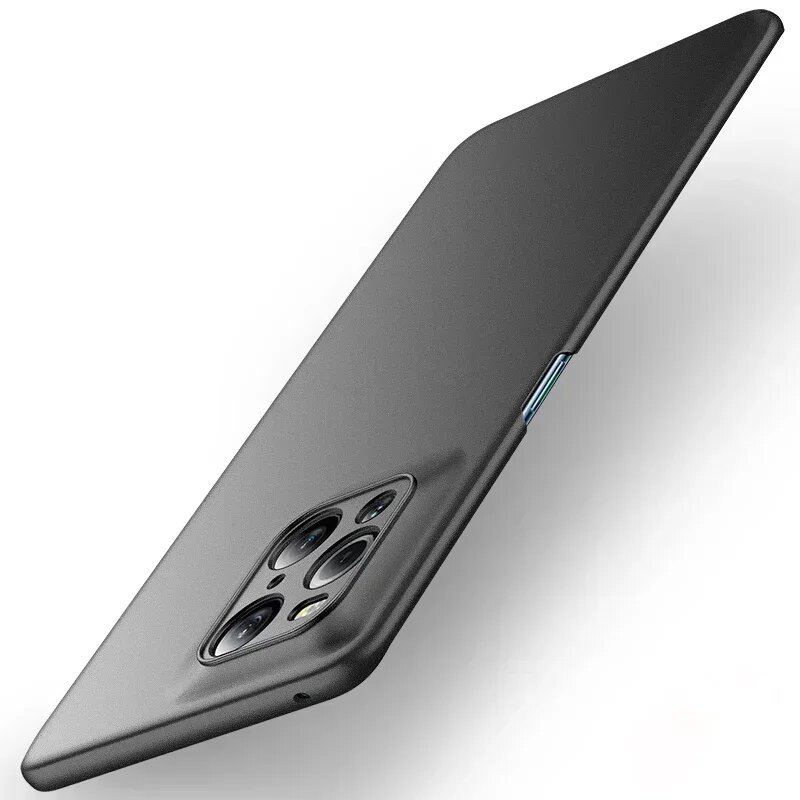 Чехол Find X3 Pro черный, противоударный
