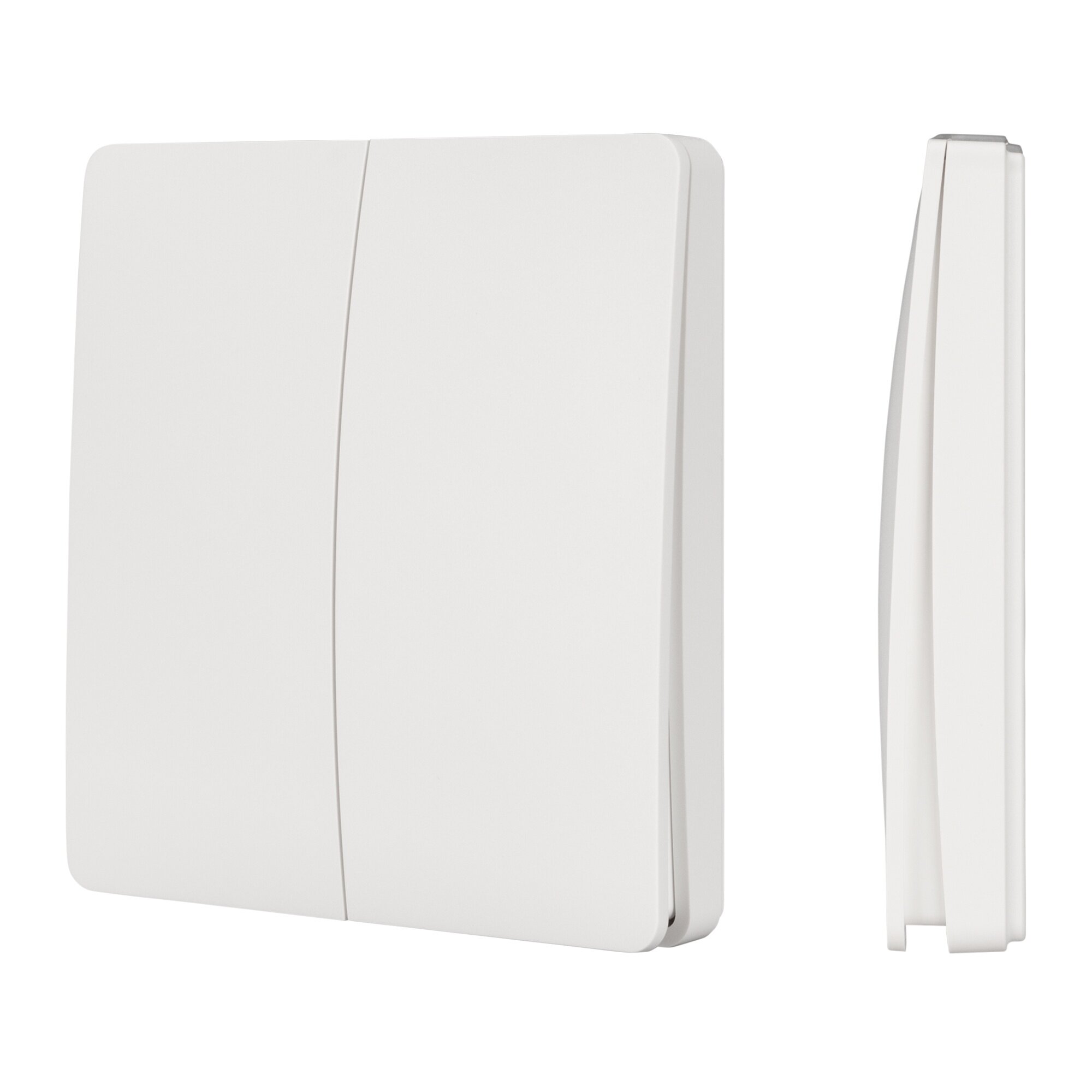 INTELLIGENT ARLIGHT Кнопочная панель KINETIC-801-22-2G-WP-SUF White (No battery, IP67, 433Mhz) (IARL, IP67 Пластик, 3 го