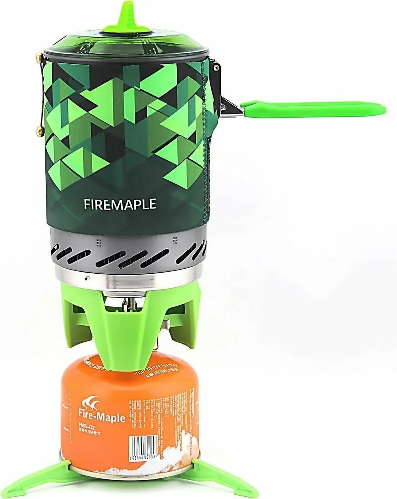 FireMaple STAR X2 зеленая(Не содержит газовых баллонов) — фото 1